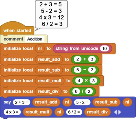 Operators MicroBlocks Wiki