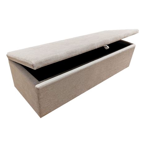 Cube Storage 1 4 Bench Beige