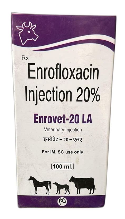 20 Enrofloxacin Injection Packaging Type Bottle At ₹ 50 Vial In New Delhi