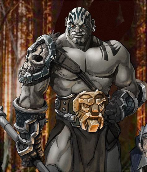 Dnd Goliath Barbarian Art