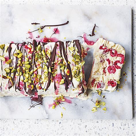 Raspberry Semifreddo Recipe Recipes From Ocado
