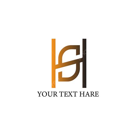 Gambar Template Desain Logo Huruf Sh Indah Logo Logo Sh Templat Png Dan Vektor Dengan