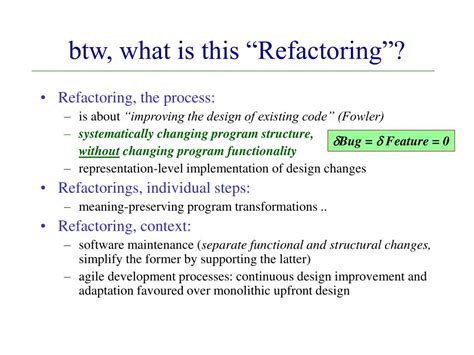 Ppt Tool Support For Refactoring Functional Programs Powerpoint