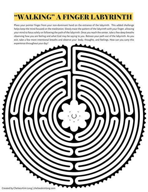 Printable Labyrinth Guide