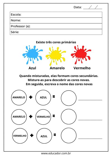 20 Atividades De Artes Para 2º Ano Fundamental Educador