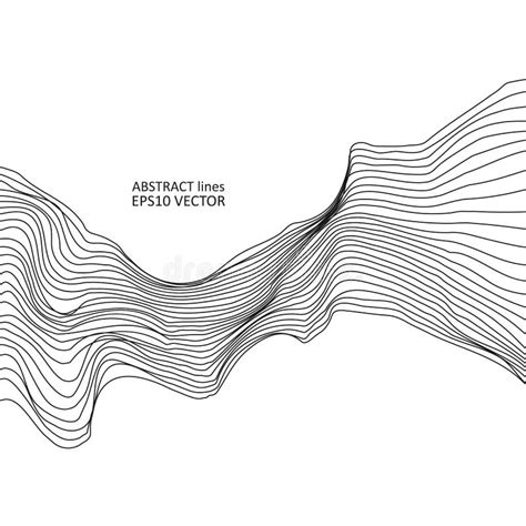 Abstract Dynamic Lines Stock Vector Illustration Of Effect 99345215
