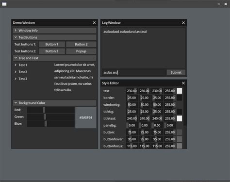 Microui Redux Rust GUI Library Lib Rs