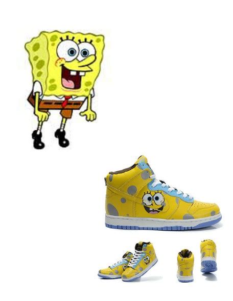 Spongebob Squarepants Nike Spongebob Squarepants Nike Dunks Spongebob Squarepants Nike