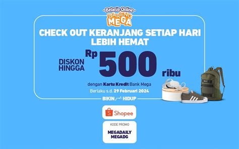 Kode Promo Shopee Diskon Hingga 500 Ribu
