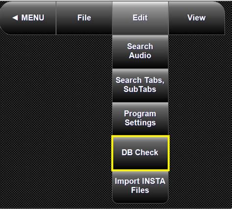Database Check With DB Check