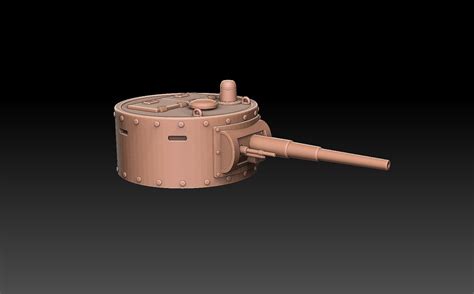 T35 Tank Turrets Royalty Free Version 3d Model 3d Printable Cgtrader