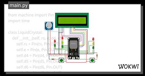 Semaforo Python Lcd Wokwi Esp32 Stm32 Arduino Simulator