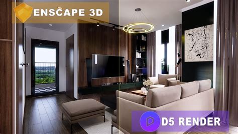 ENSCAPE 3D VS D5 RENDER YouTube