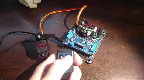 Arduino Remote Servo Controller Youtube