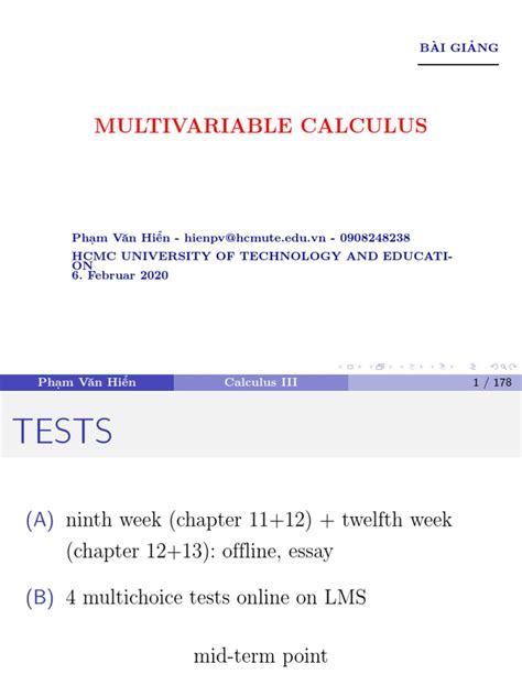 Calculus Iii Pdf Vector Calculus Maxima And Minima