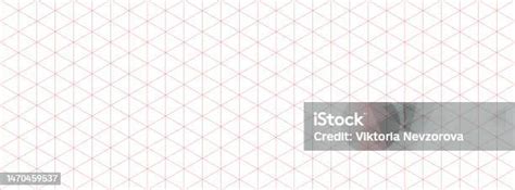 Orange Isometric Grid Graph Paper Background Seamless Pattern Guide Background Desigh For