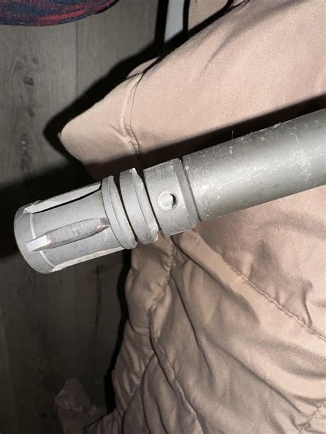 any idea on how to remove this fake flash hider r tippmannarms