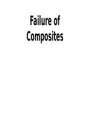 Composite Failure Pptx Failure Of Composites Maximum Stress Criteria The Lowest R Will Give