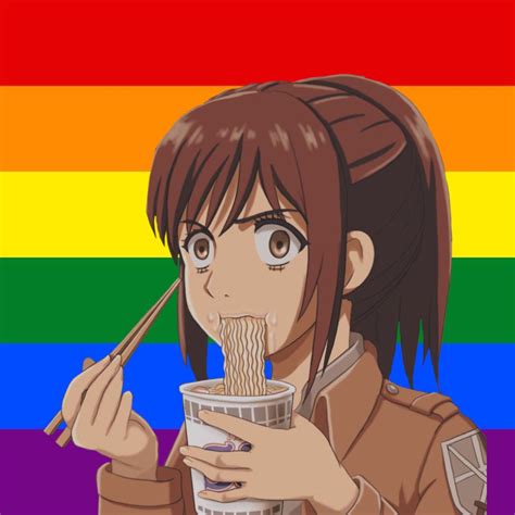Pride Pfp Sasha Blouse Anime Funny Anime Pics Lesbian Flag