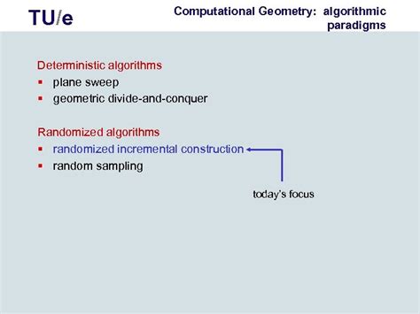 Tu E Computational Geometry Introduction Mark De Berg