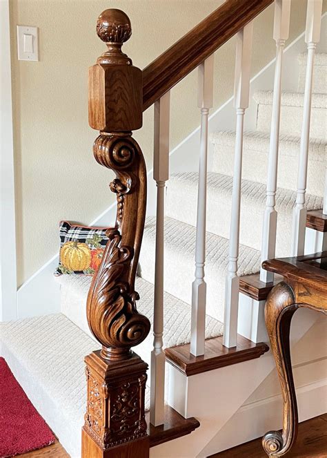 Old World Newel Posts Antique Newel Posts Wood Carved Shop