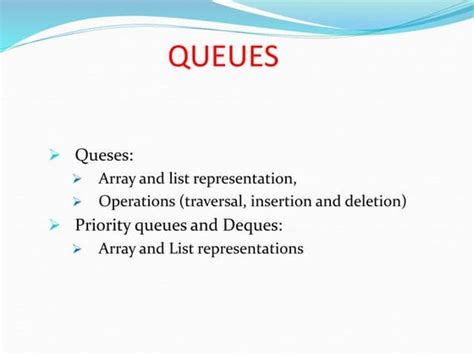 Queue Data Structure Ppt