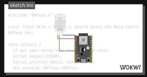 Temp Measurement Wokwi Esp32 Stm32 Arduino Simulator