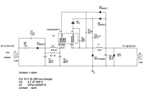 Led Driver Circuit Diagram 18w