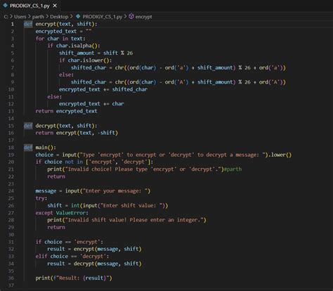 🚀 Exciting Project Alert Caesar Cipher Implementation 🔐 Parth