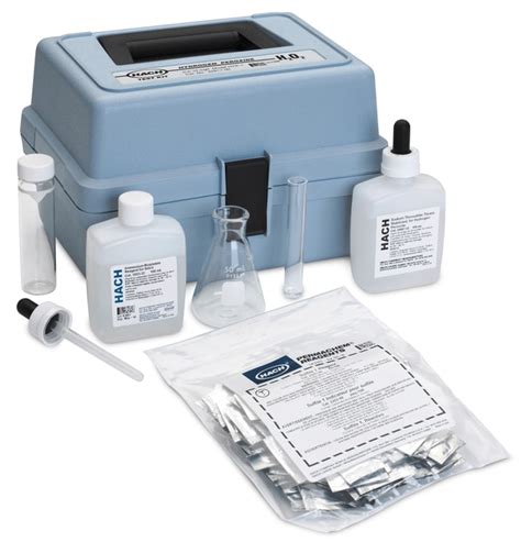 Hach Company Hydrogen Peroxide Test Kit Model Hyp 1 Quantity Each Of