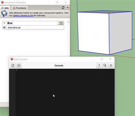 Create A Subcomponent Of A Selected Component Ruby API SketchUp Community