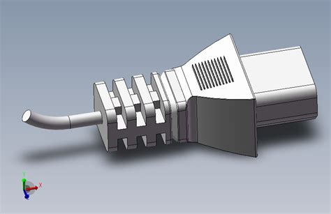 Solidworks 插头设计 Solidworks 2012 模型图纸下载 懒石网