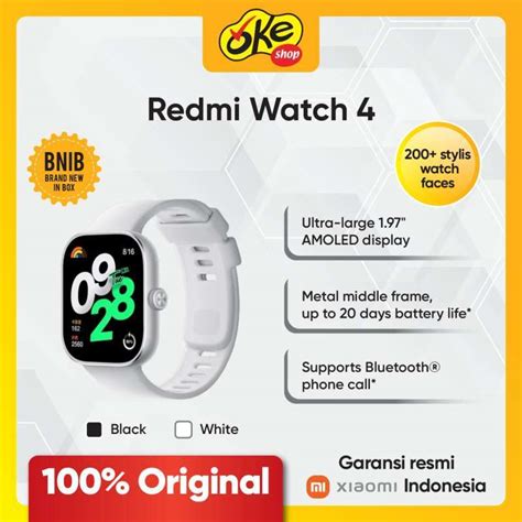 Jual Xiaomi Redmi Watch 4 Di Seller Okeshop O2o Official Store Xiaomi Grand Indonesia Kota