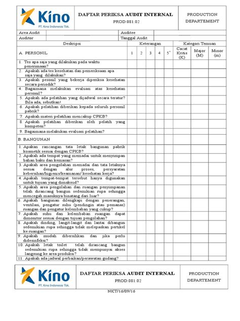 081 02 Penuntun Internal Audit Cpkb Pdf