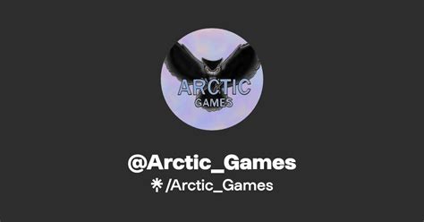 Arctic Games Instagram Tiktok Twitch Linktree