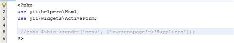 Yii2 Page Render Feature Disable The Form Fields Stack Overflow