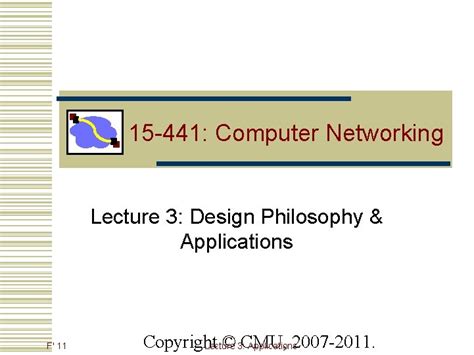 15 441 computer networking lecture 3 design philosophy