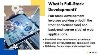 Full Stack Development Ppt For Students Pdf