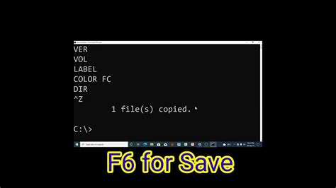 Batch File Creation And Run Using Command Prompt How To Create Batch
