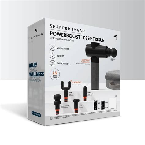 Sharper Image Powerboost Deep Tissue Massager 1 Ct Shipt