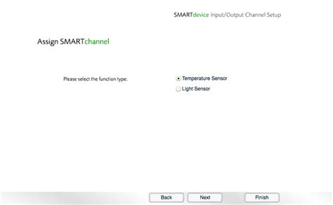 Configure Analogue Inputs