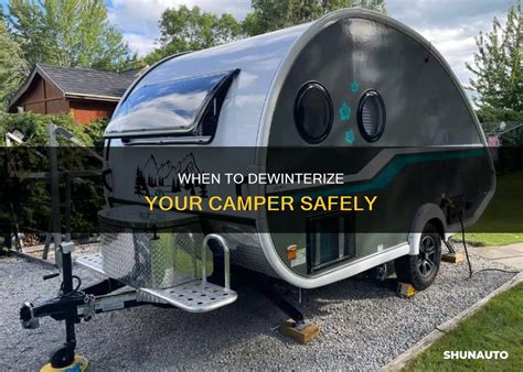 When To Dewinterize Your Camper Safely | ShunAuto
