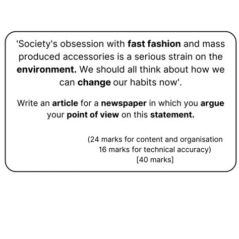 Aqa Paper 2 Question 5 Revision Mme