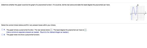 Solved Determine Whether The Graph Could Be The Graph Of A Chegg Com