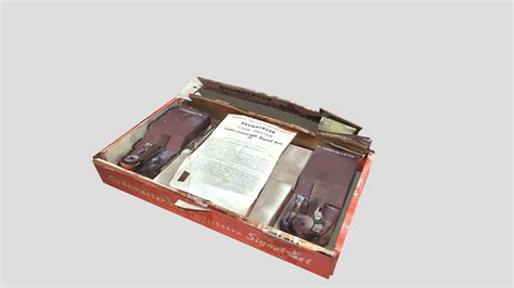 Juego Radio Telegraph Radio Telegraph Game 3d Model By Museo Mutel