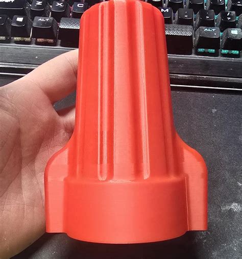 3d Printed Wire Nut Large For Storage And Decoration Etsy