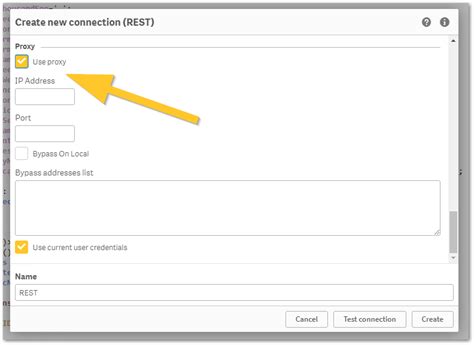 Set A Proxy For Qlik Rest Connector In Qlik Sense Qlik Community