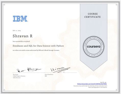 Sql Python Datascience Ibm Coursera Machinelearning Ai Bigdata
