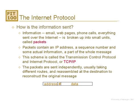 The Internet Protocol