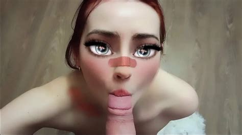 Anime Schätzchen Lutscht Einen Echten Schwanz Xhamster